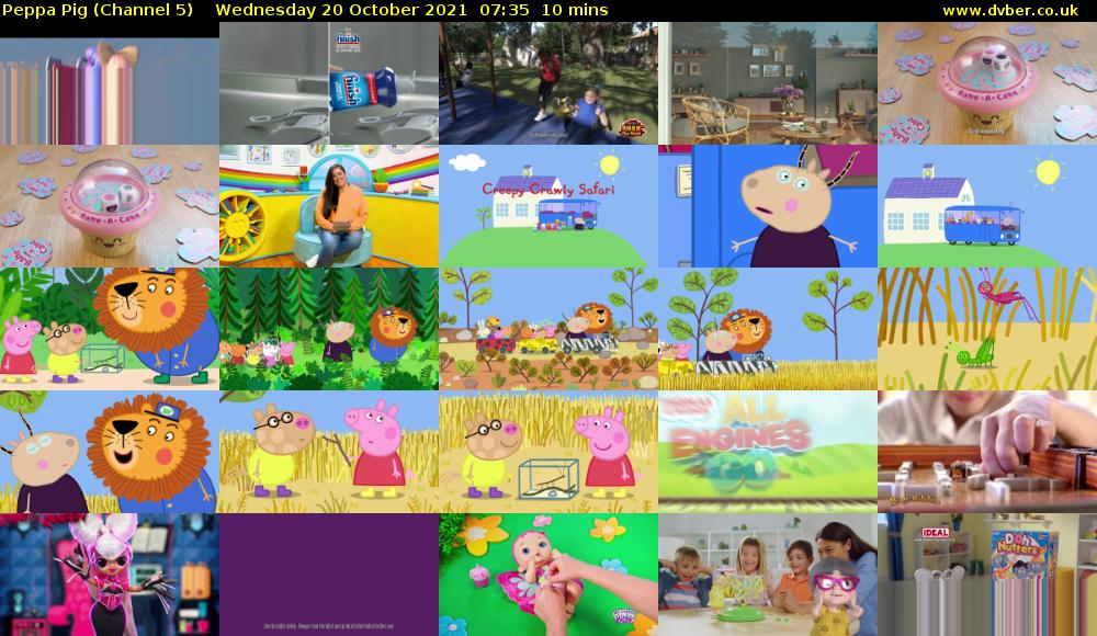 Peppa Pig (Channel 5 HD) - 2021-10-20-0735