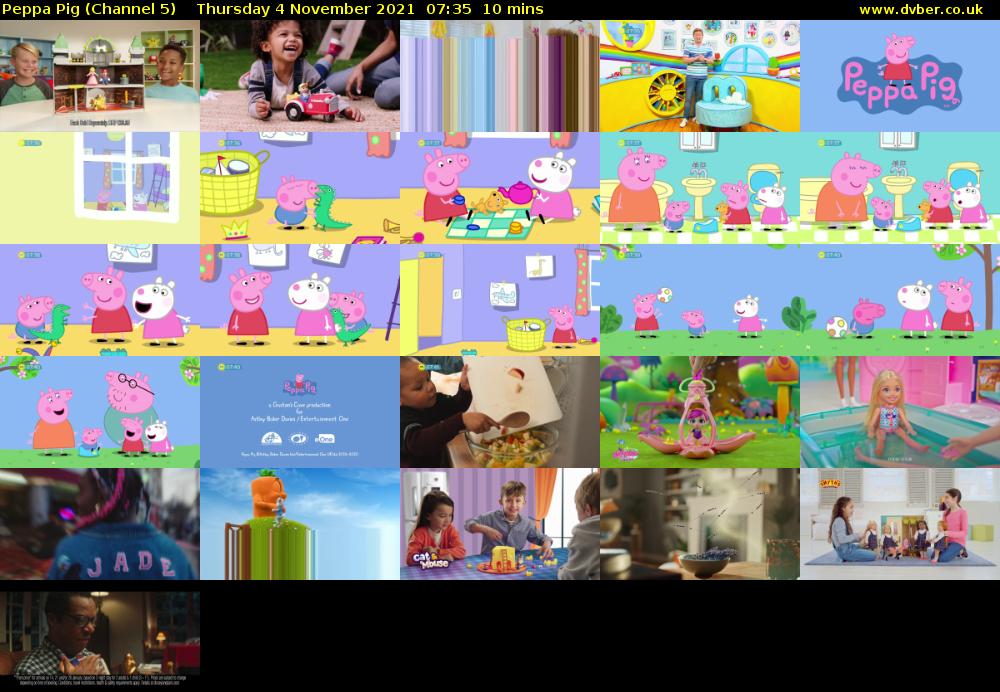 Peppa Pig (Channel 5 HD) - 2021-11-04-0735