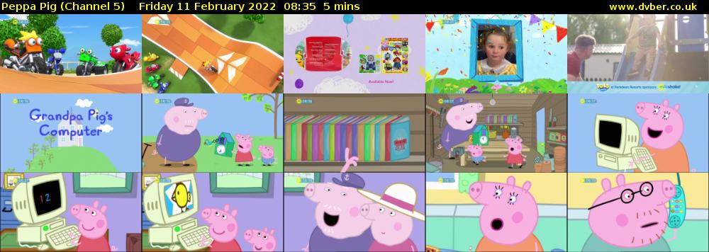 Peppa Pig (Channel 5 HD) - 2022-02-11-0835