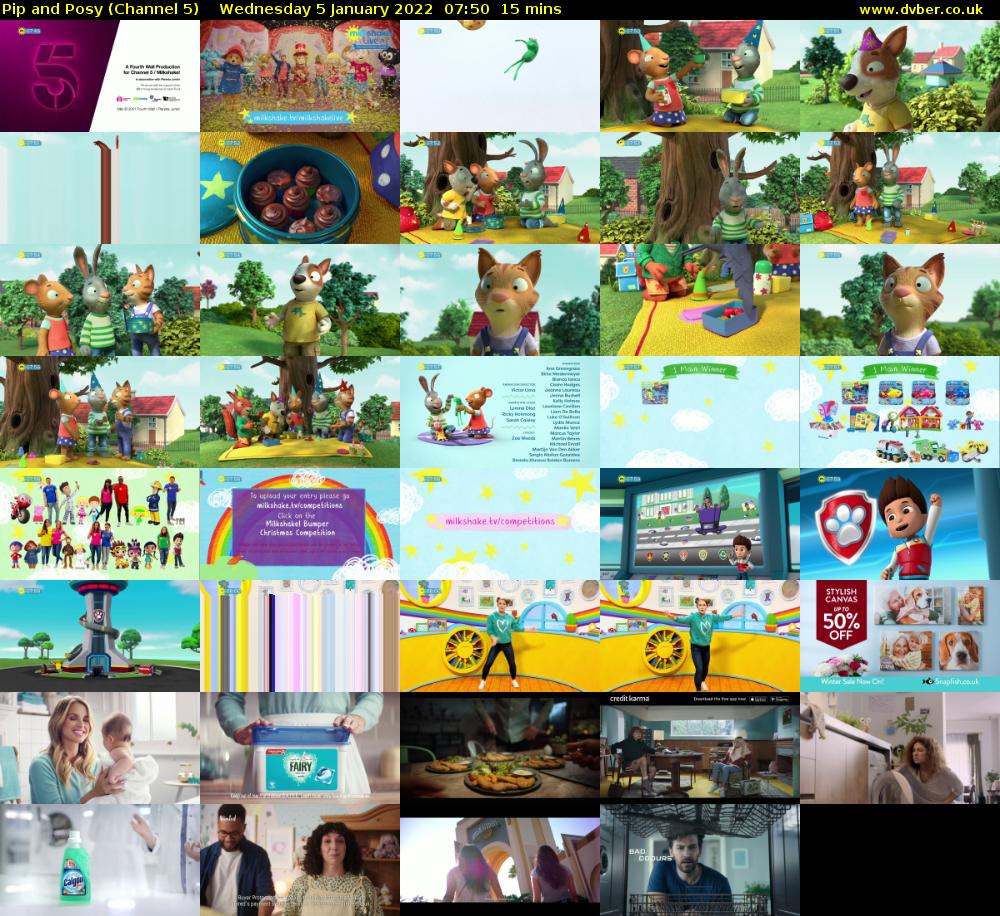 Pip and Posy (Channel 5 HD) - 2022-01-05-0750
