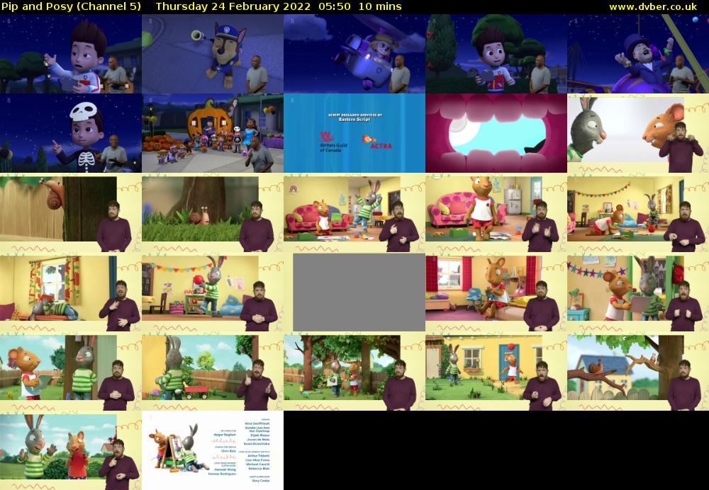 Pip and Posy (Channel 5 HD) - 2022-02-24-0550