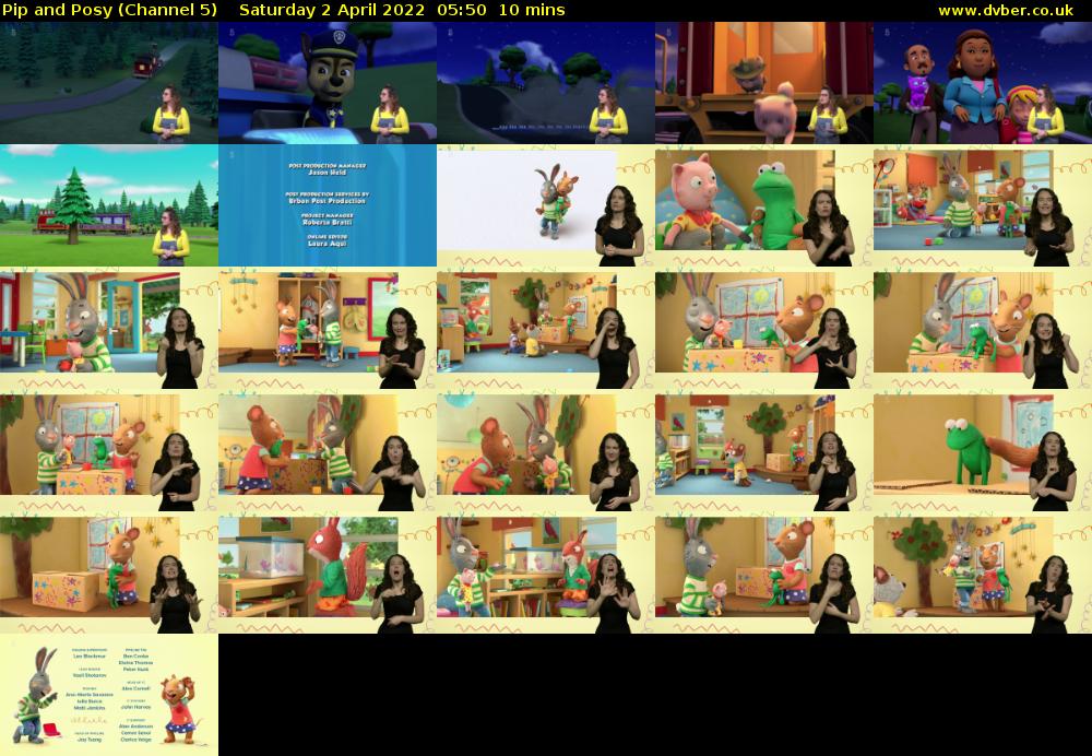Pip and Posy (Channel 5 HD) - 2022-04-02-0550