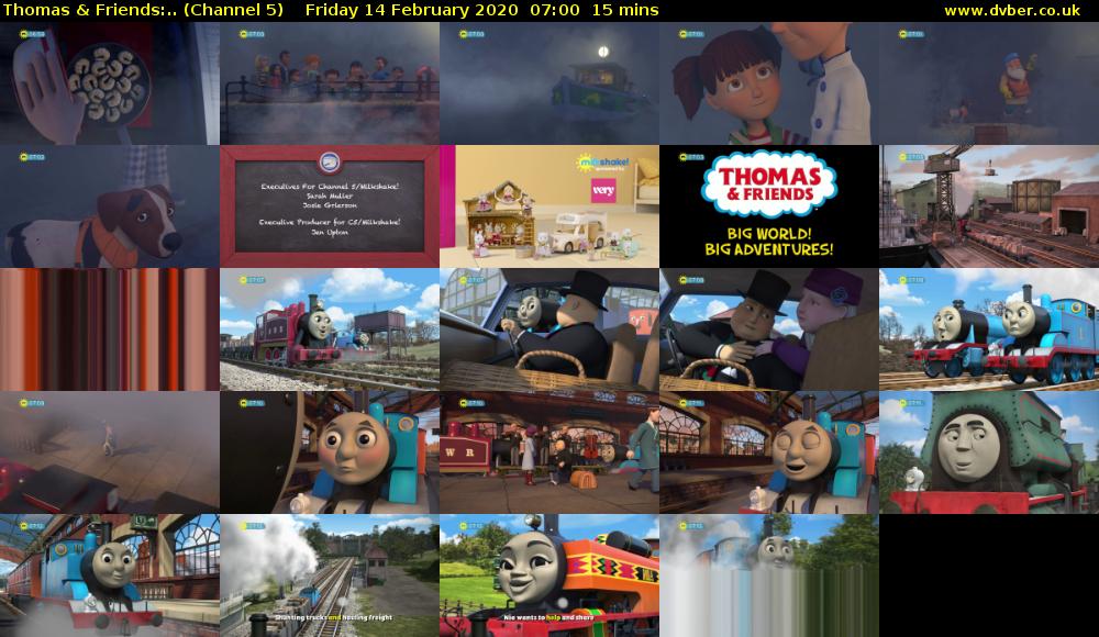 Thomas & Friends:.. (Channel 5 HD) - 2020-02-14-0700