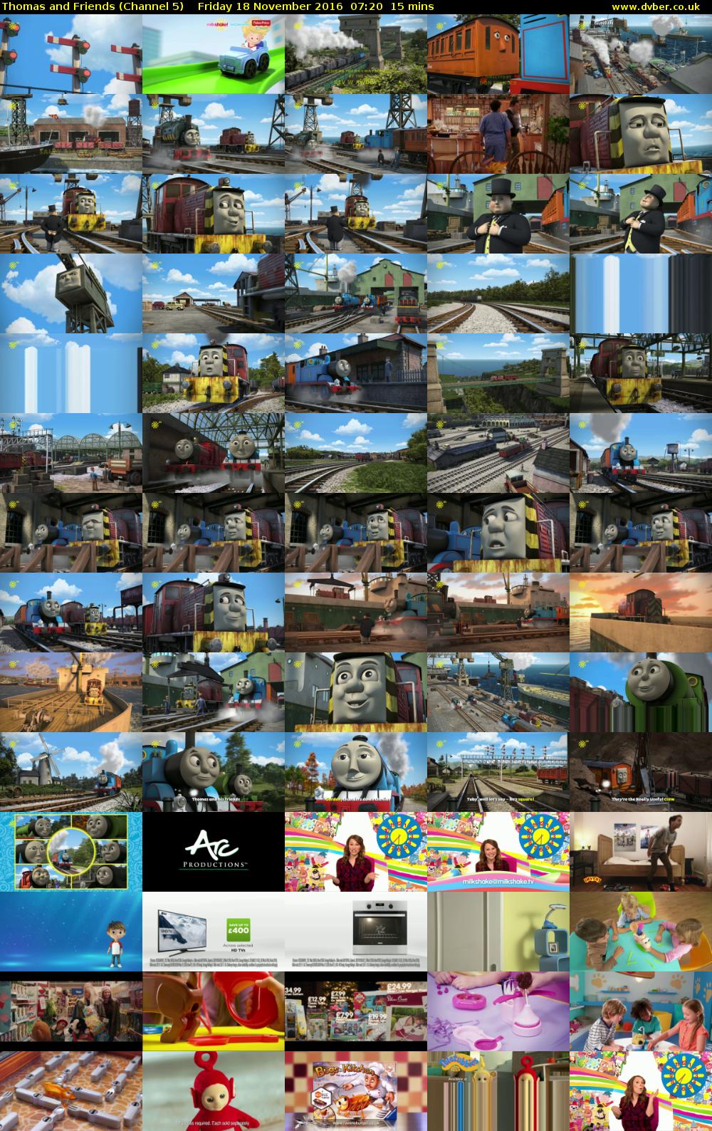 Thomas and Friends (Channel 5 HD) - 2016-11-18-0720