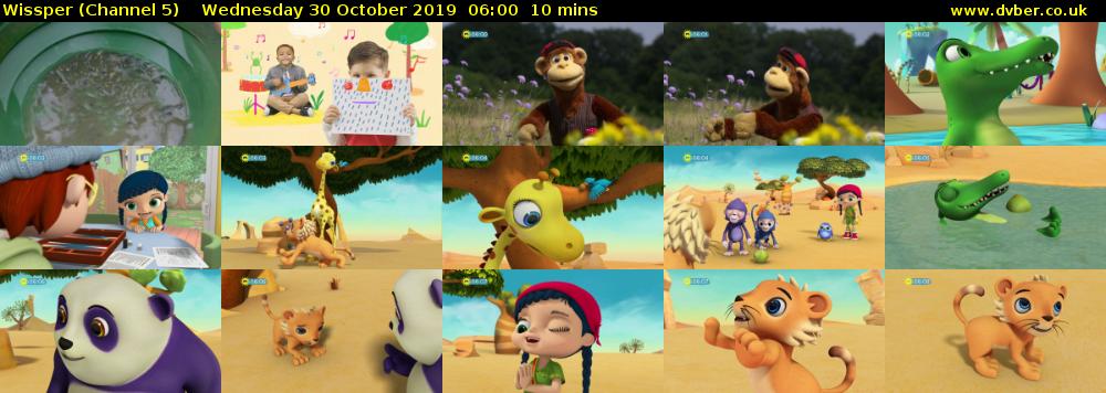 Wissper (Channel 5 HD) - 2019-10-30-0600