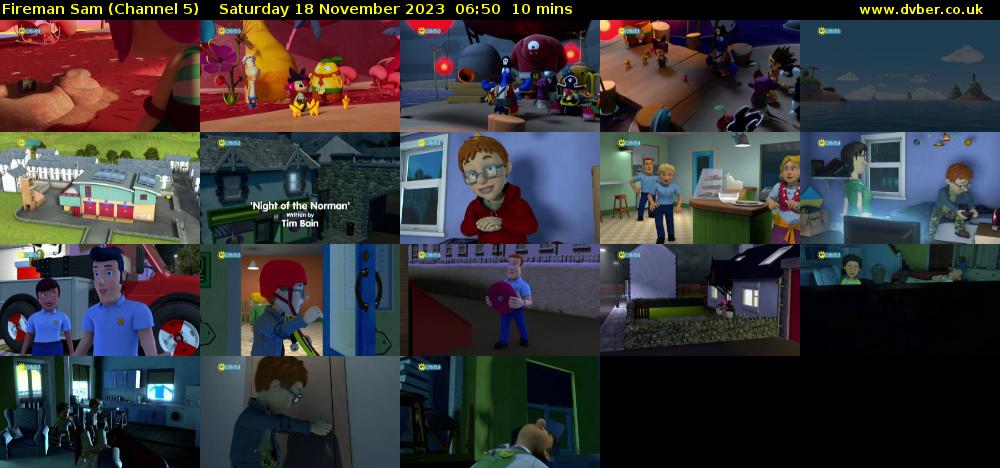 Fireman Sam (Channel 5) - 2023-11-18-0650