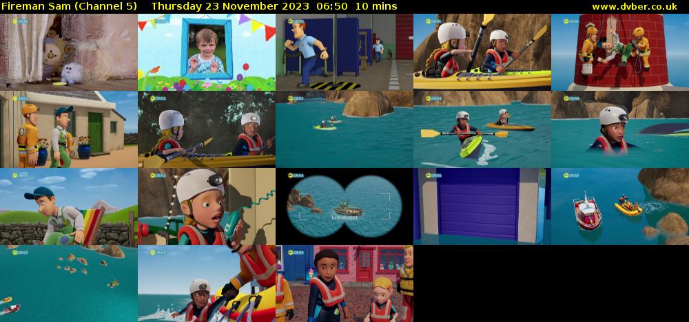 Fireman Sam (Channel 5) - 2023-11-23-0650