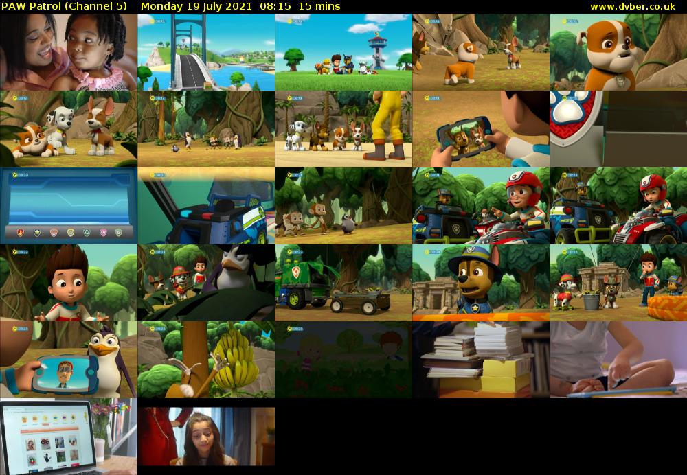 PAW Patrol (Channel 5) - 2021-07-19-0815