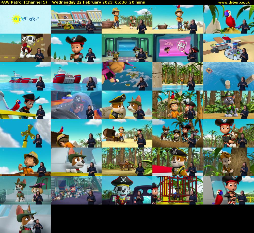 PAW Patrol (Channel 5) - 2023-02-22-0530
