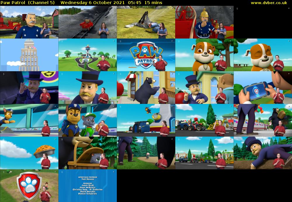Paw Patrol (Channel 5) - 2021-10-06-0545
