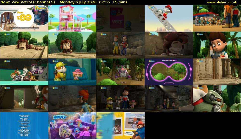 Paw Patrol (Channel 5) - 2020-07-06-0755