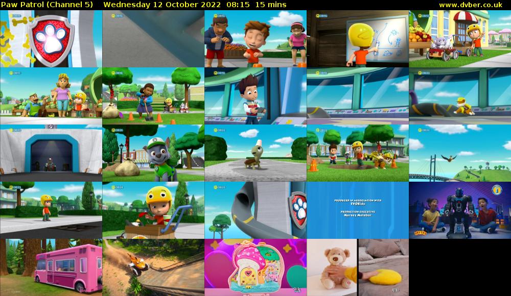 Paw Patrol (Channel 5) - 2022-10-12-0815