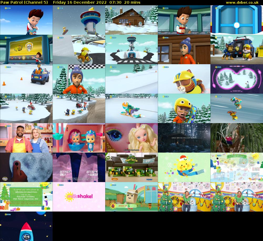 Paw Patrol (Channel 5) - 2022-12-16-0730