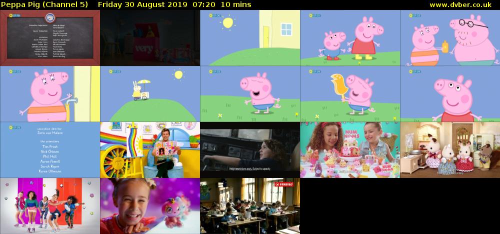 Peppa Pig (Channel 5) - 2019-08-30-0720