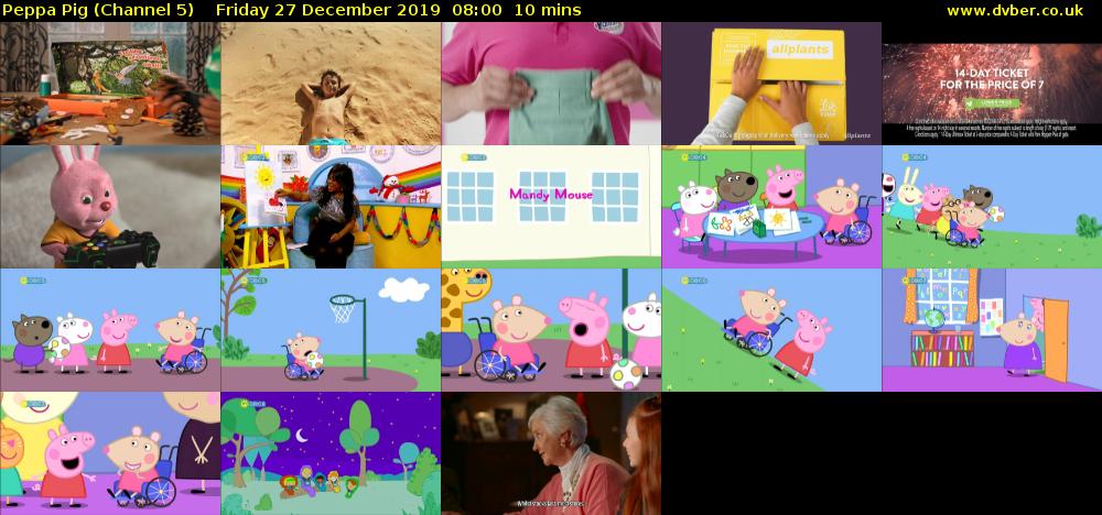 Peppa Pig (Channel 5) - 2019-12-27-0800