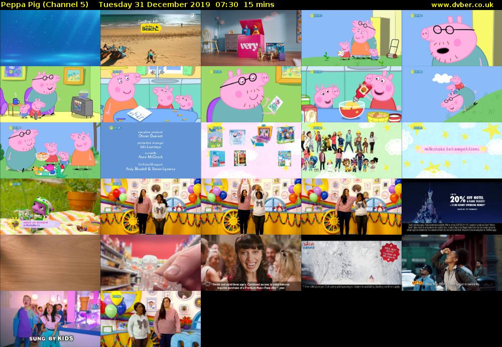 Peppa Pig (Channel 5) - 2019-12-31-0730