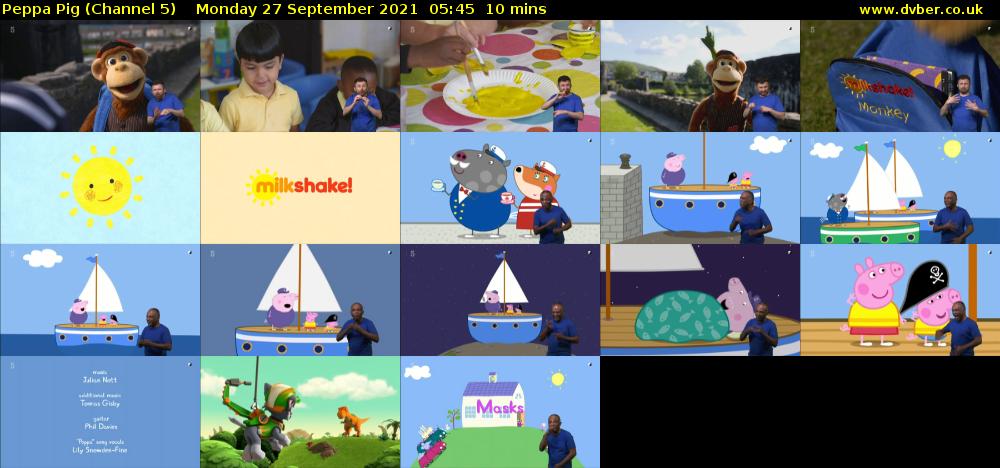 Peppa Pig (Channel 5) - 2021-09-27-0545