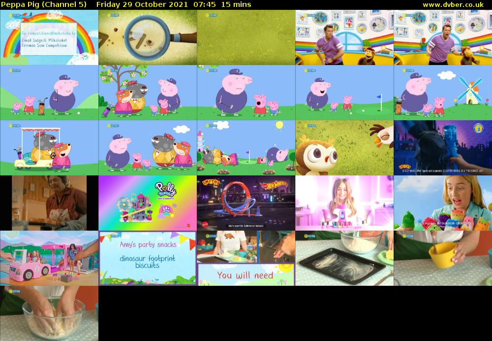 Peppa Pig (Channel 5) - 2021-10-29-0745
