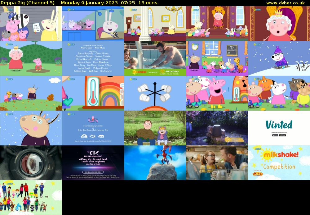 Peppa Pig (Channel 5) - 2023-01-09-0725