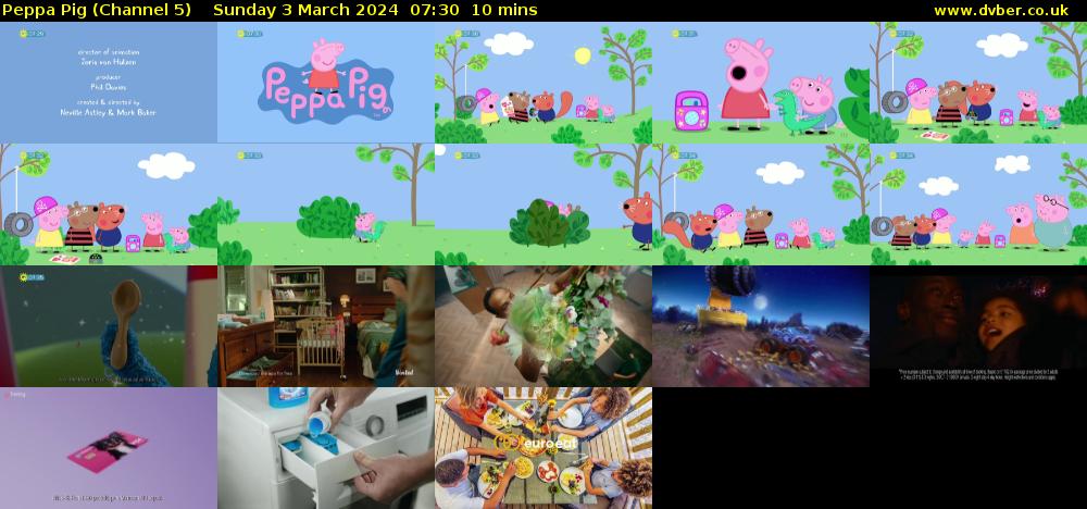 Peppa Pig (Channel 5) - 2024-03-03-0730