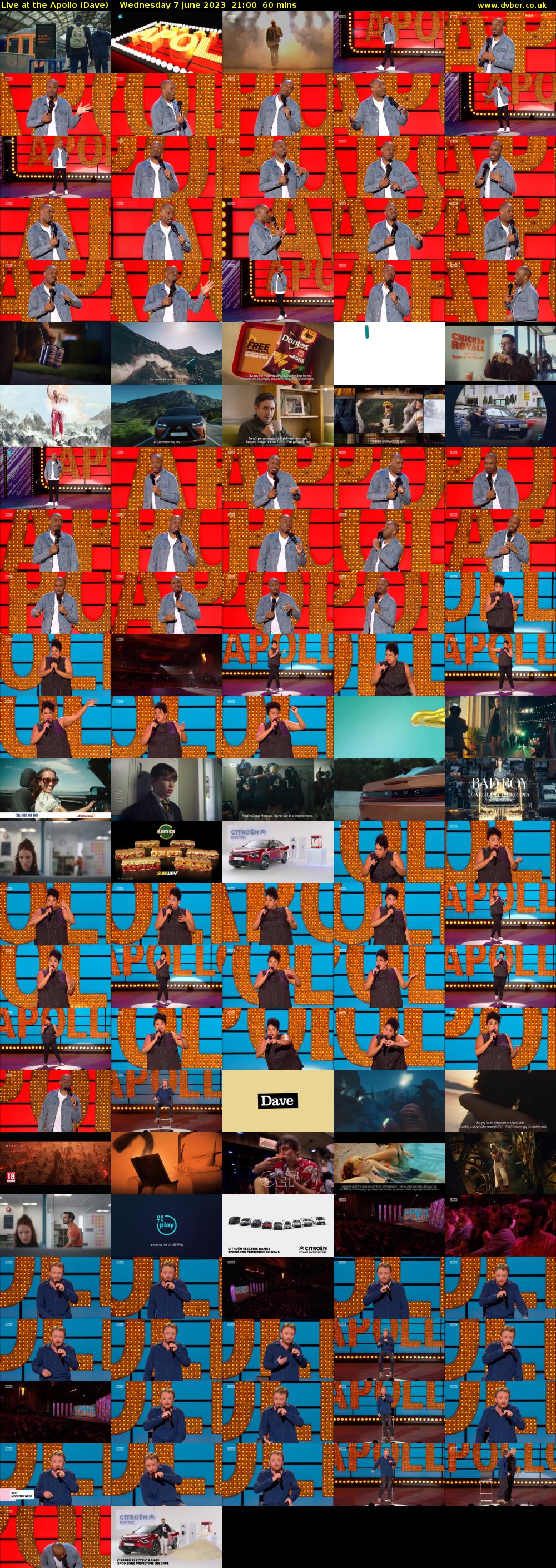 Live at the Apollo (Dave) - 2023-06-07-2100