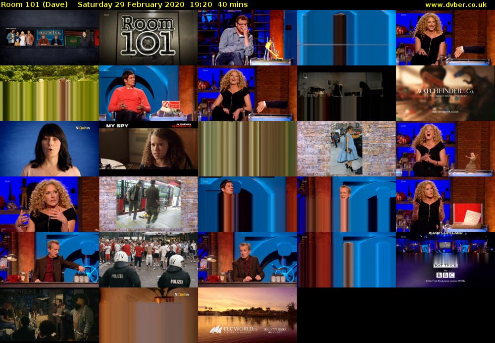 Room 101 (Dave) - 2020-02-29-1920