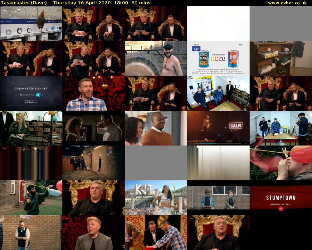 Taskmaster (Dave) - 2020-04-16-1800