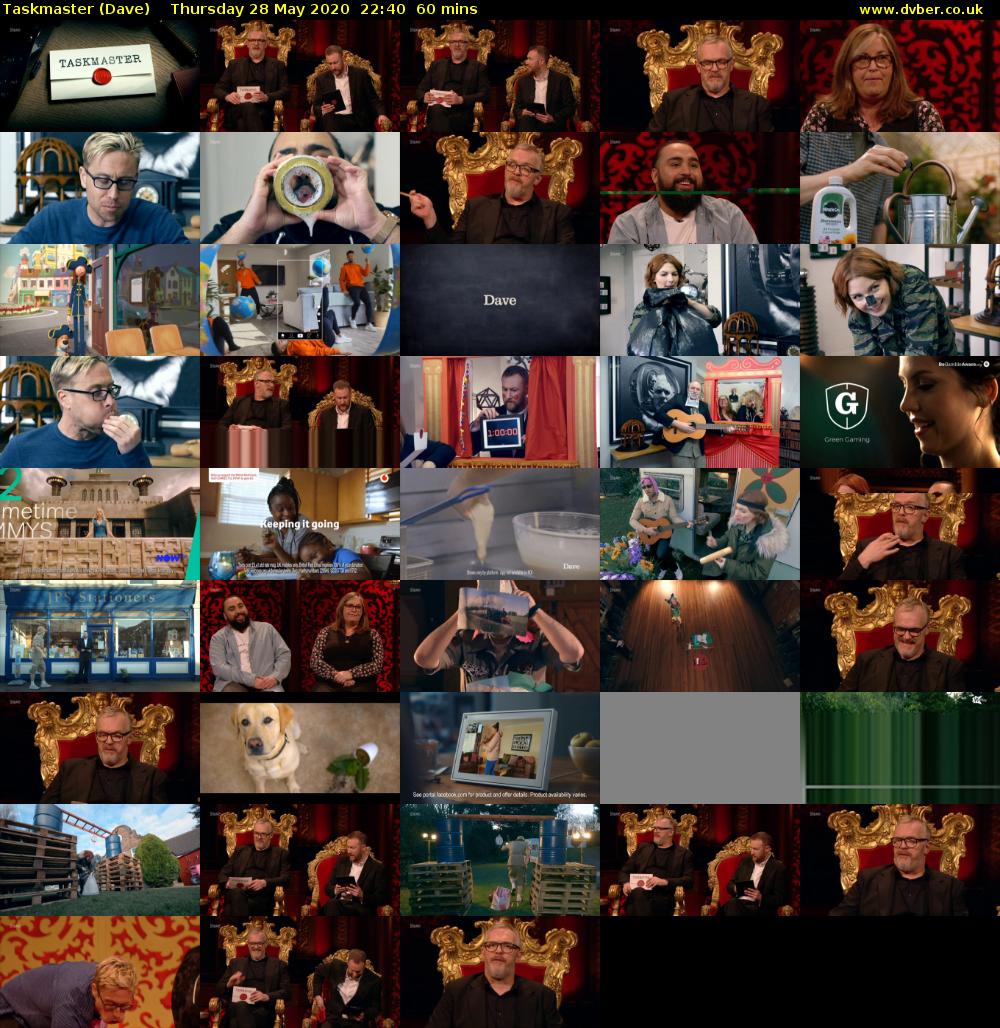 Taskmaster (Dave) - 2020-05-28-2240