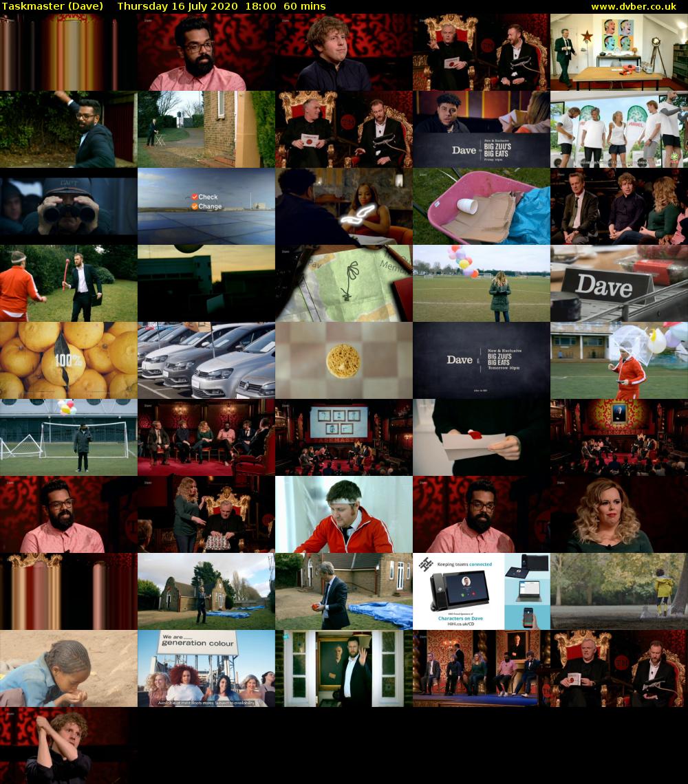 Taskmaster (Dave) - 2020-07-16-1800