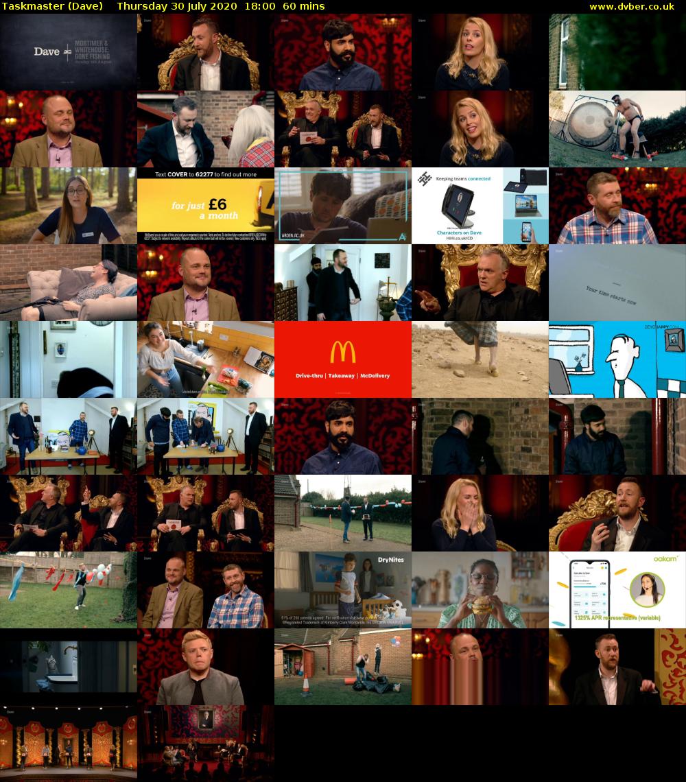Taskmaster (Dave) - 2020-07-30-1800