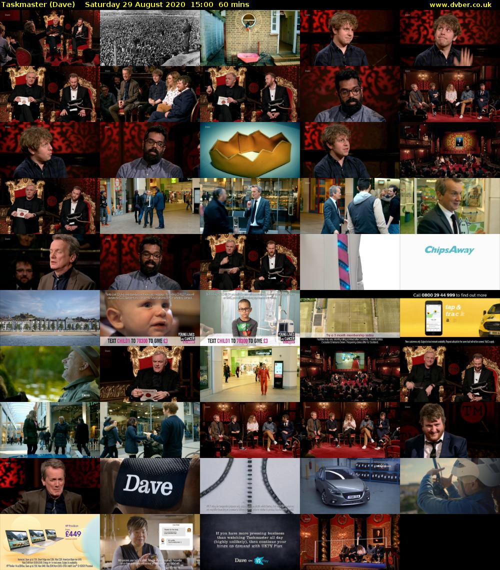 Taskmaster (Dave) - 2020-08-29-1500