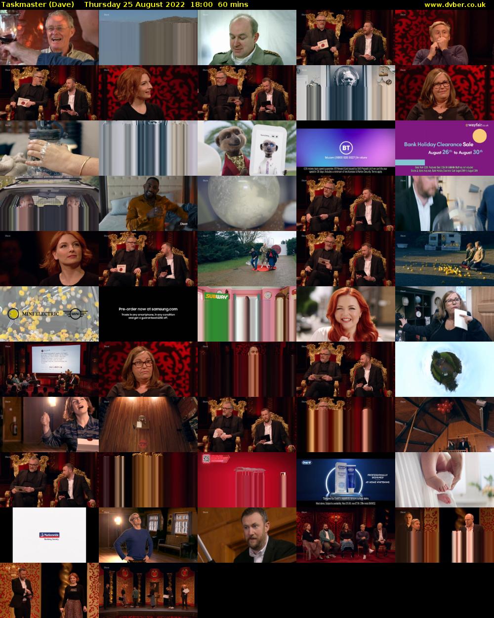 Taskmaster (Dave) - 2022-08-25-1800