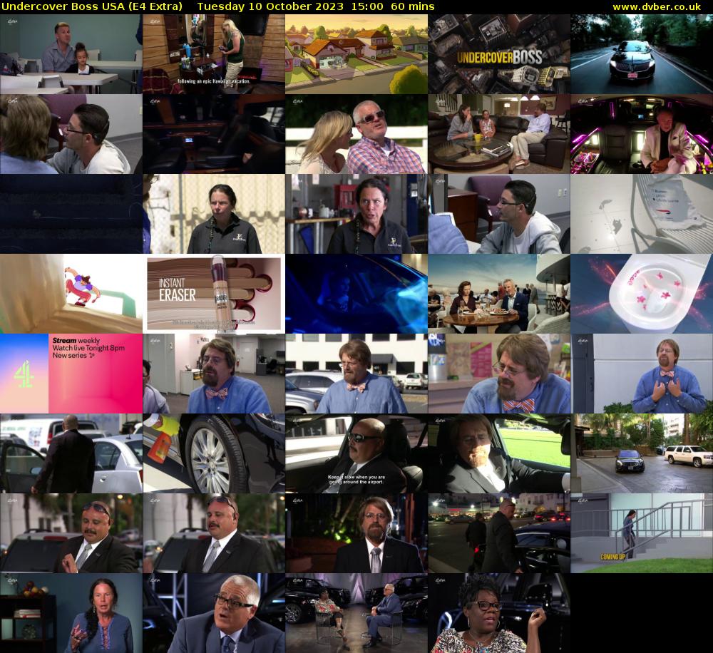 Undercover Boss USA (E4 Extra) - 2023-10-10-1500