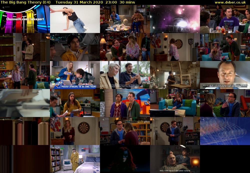 The Big Bang Theory (E4) - 2020-03-31-2300