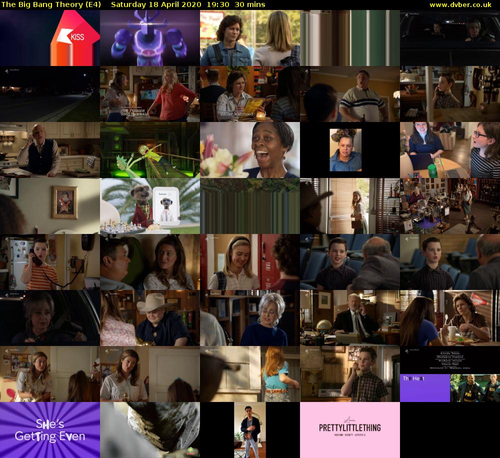 The Big Bang Theory (E4) - 2020-04-18-1930