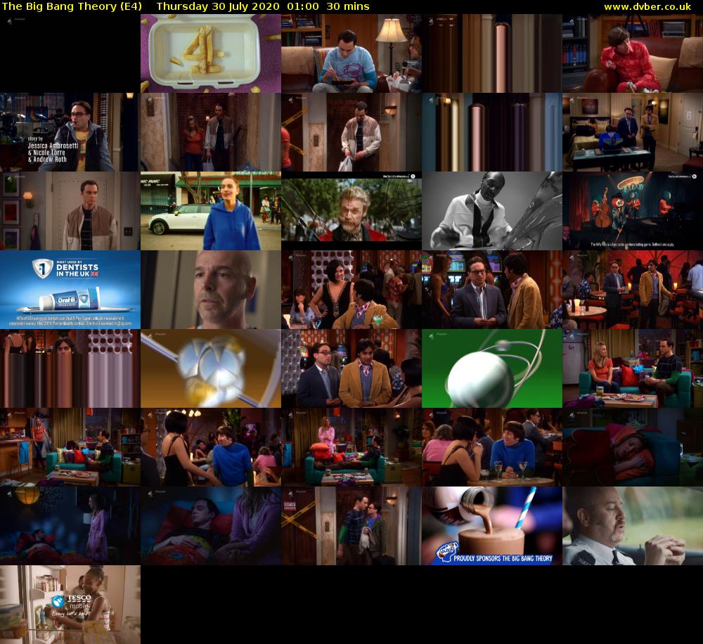 The Big Bang Theory (E4) - 2020-07-30-0100