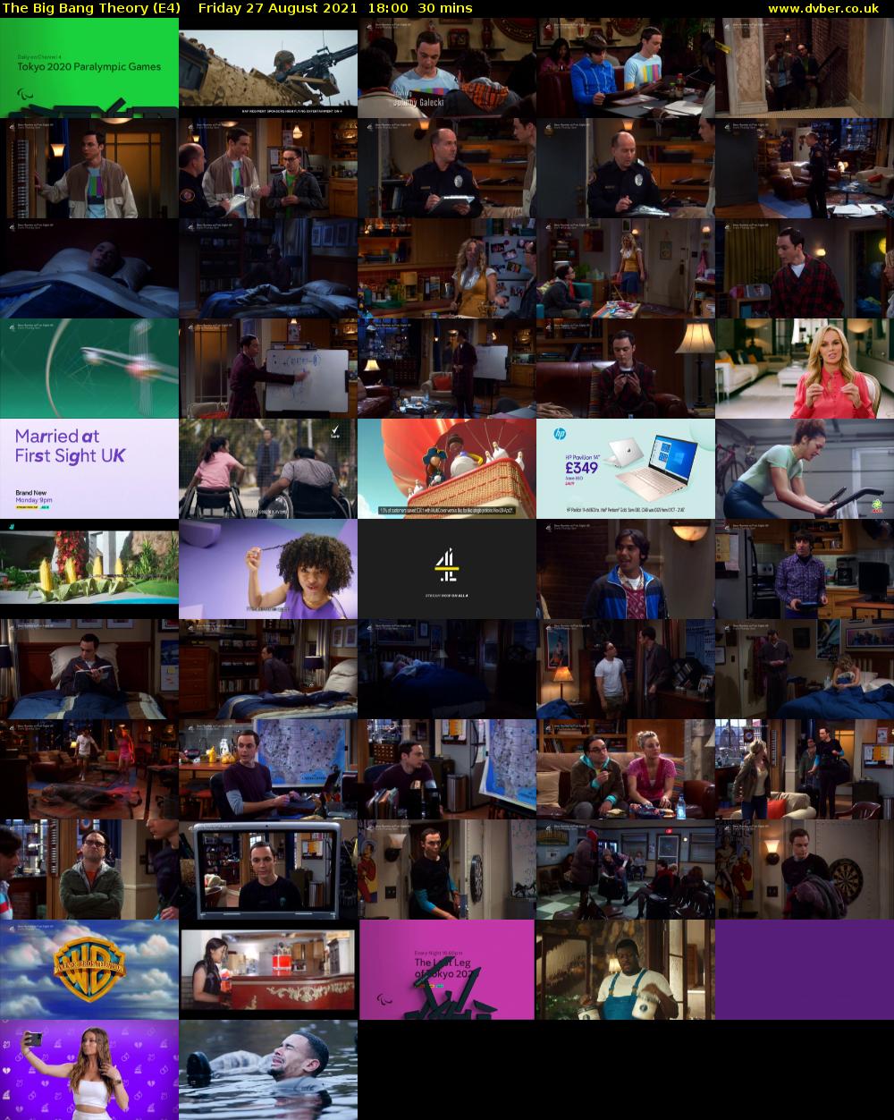 The Big Bang Theory (E4) - 2021-08-27-1800