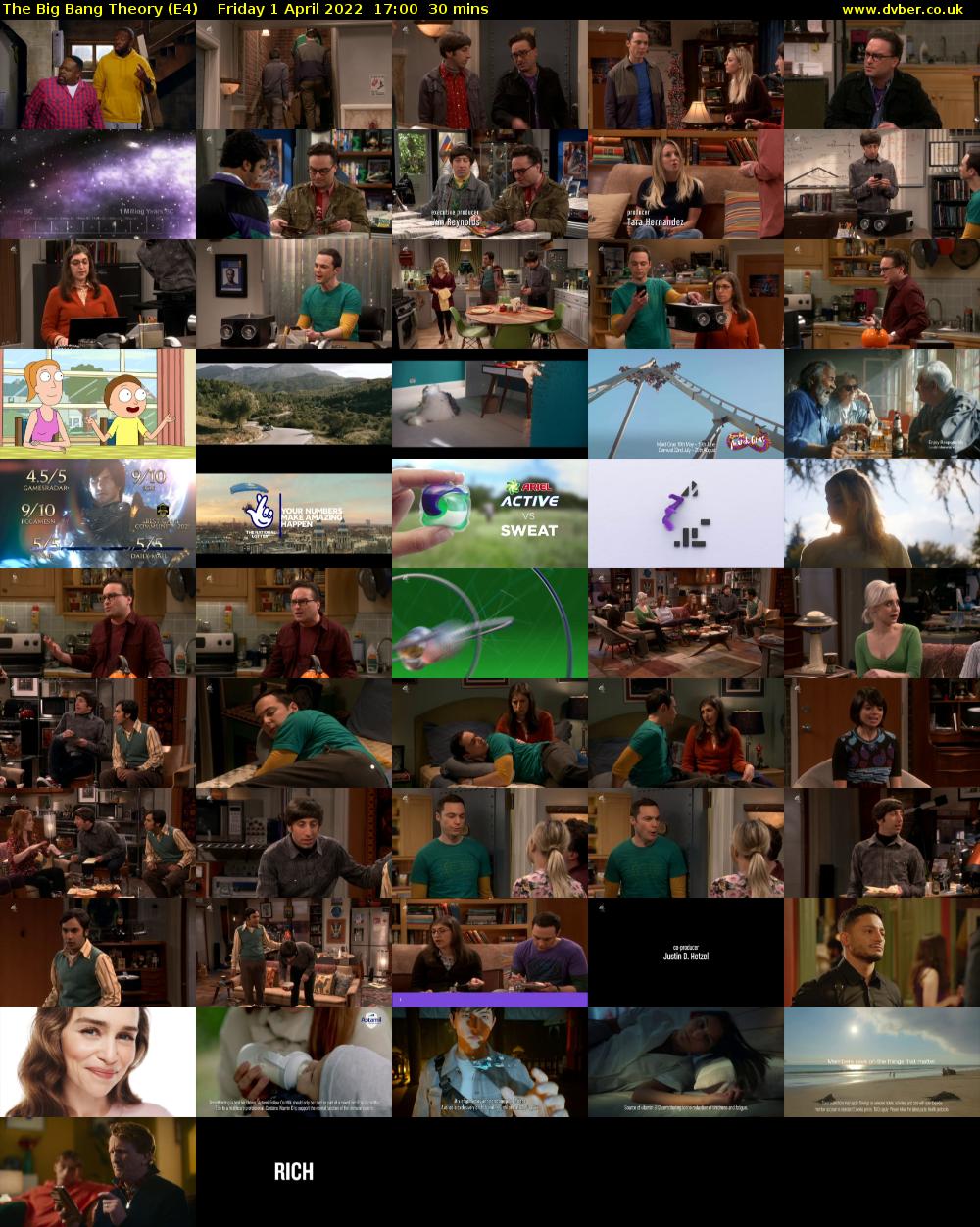 The Big Bang Theory (E4) - 2022-04-01-1700