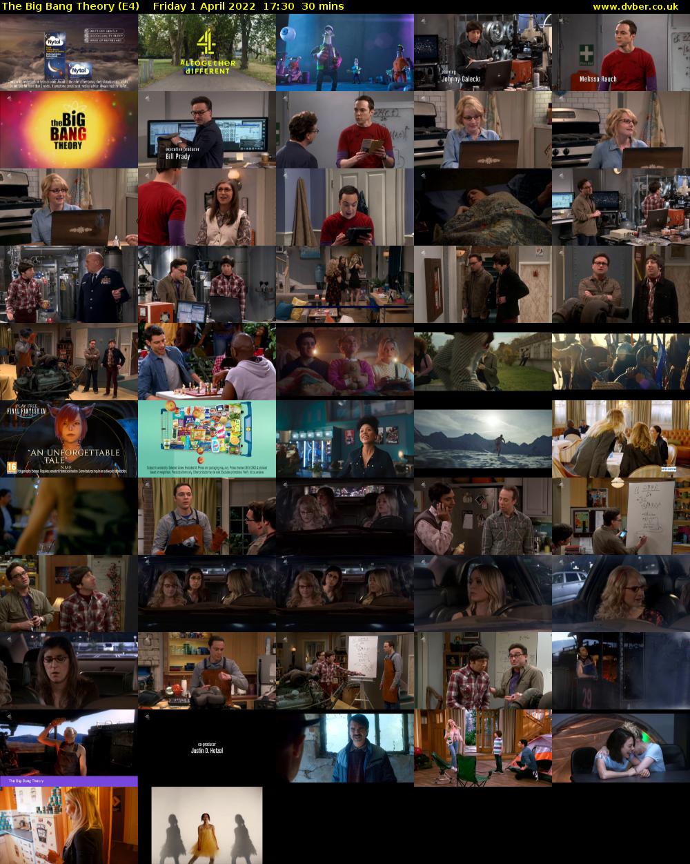 The Big Bang Theory (E4) - 2022-04-01-1730