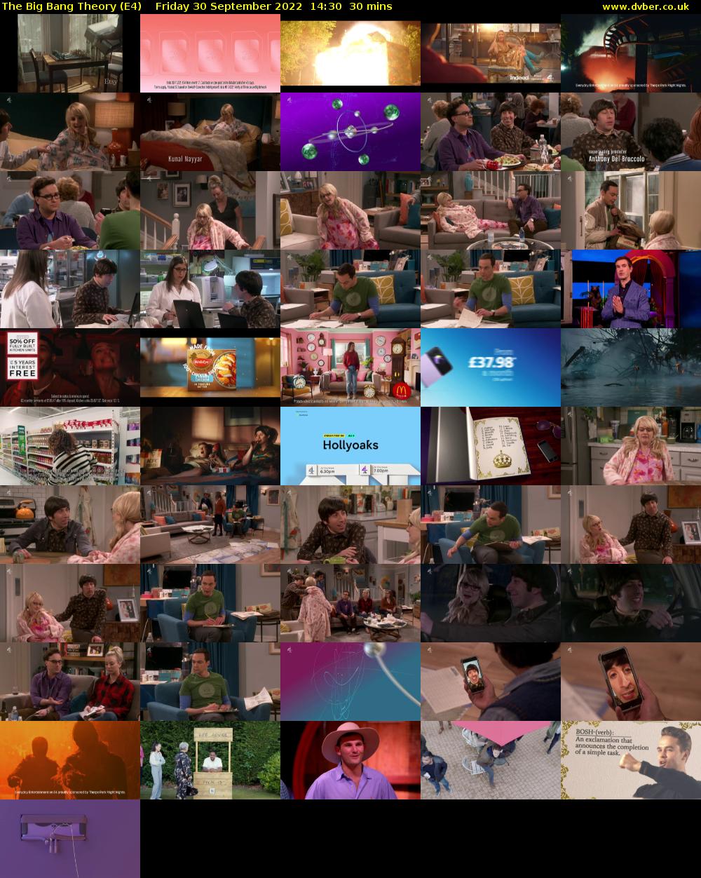 The Big Bang Theory (E4) - 2022-09-30-1430