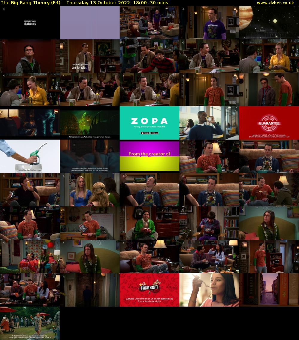 The Big Bang Theory (E4) - 2022-10-13-1800