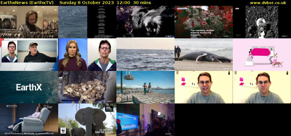 EarthxNews (EarthxTV) - 2023-10-08-1200