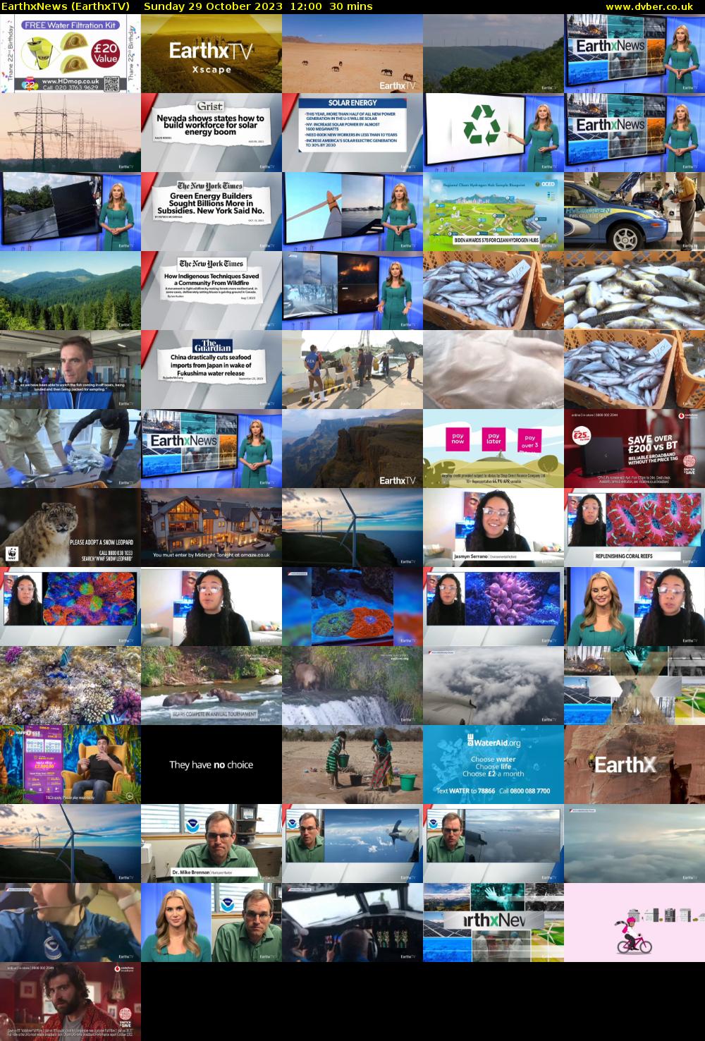 EarthxNews (EarthxTV) - 2023-10-29-1200