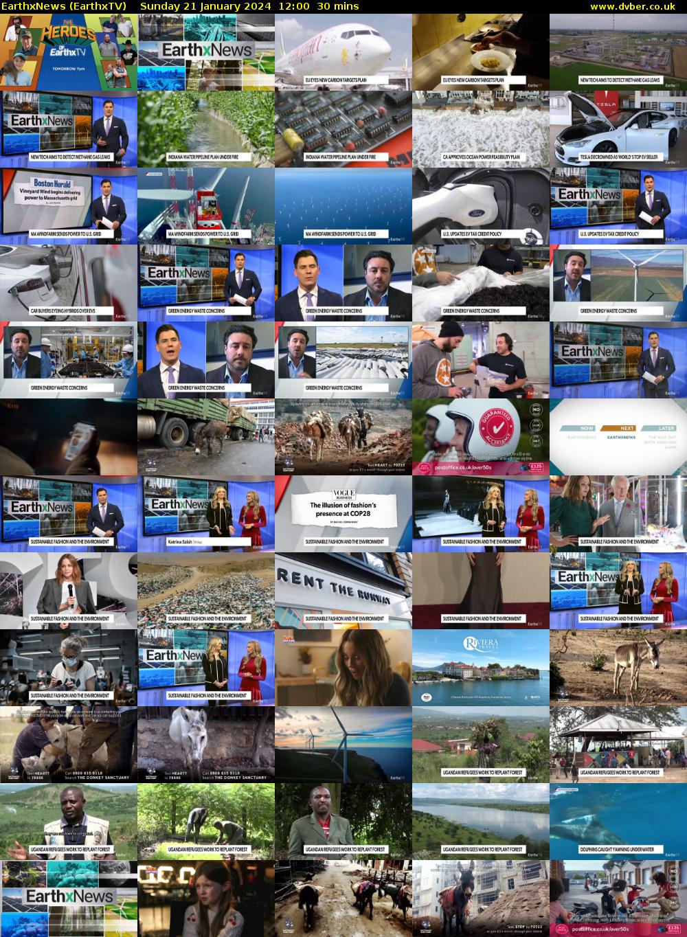 EarthxNews (EarthxTV) - 2024-01-21-1200