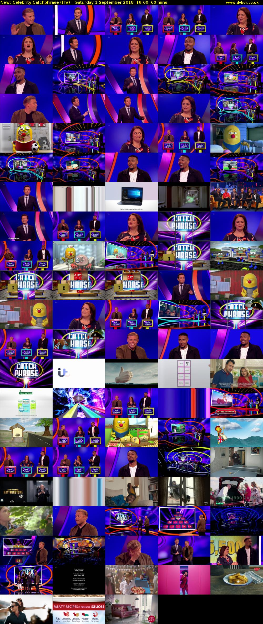 Celebrity Catchphrase (ITV HD) - 2018-09-01-1900