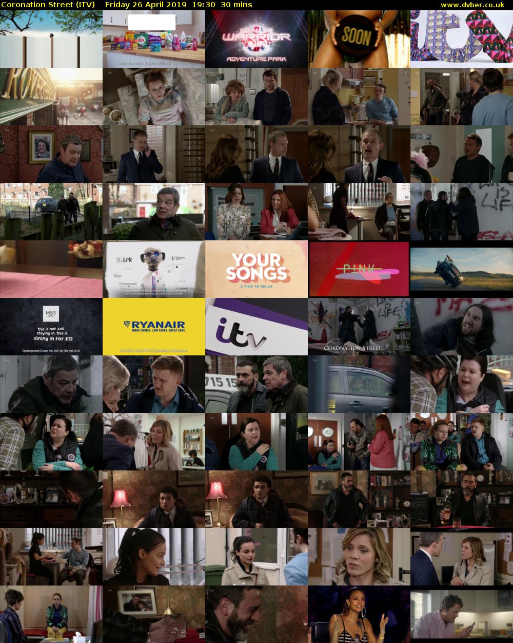 Coronation Street (ITV HD) - 2019-04-26-1930