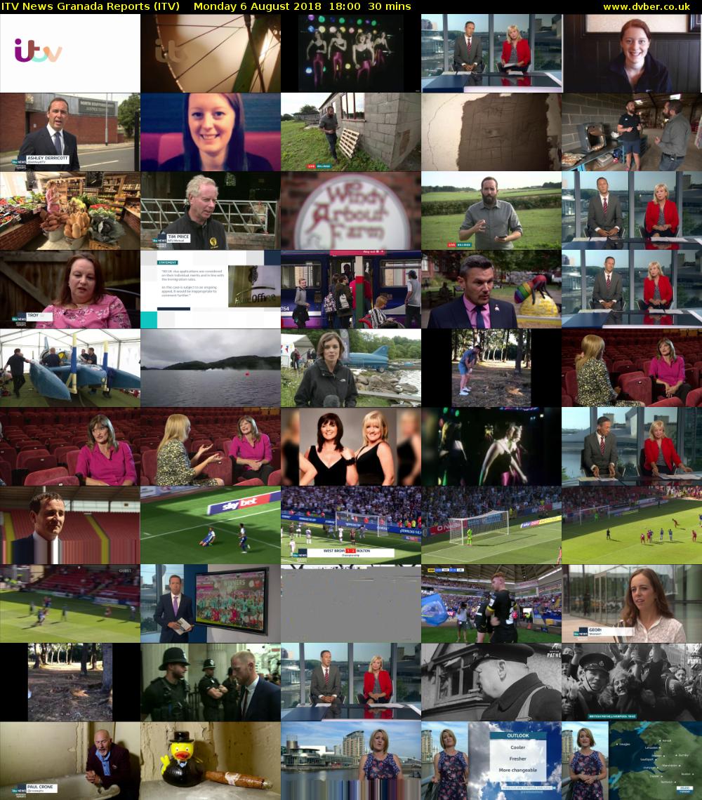 ITV News Granada Reports (ITV HD) - 2018-08-06-1800
