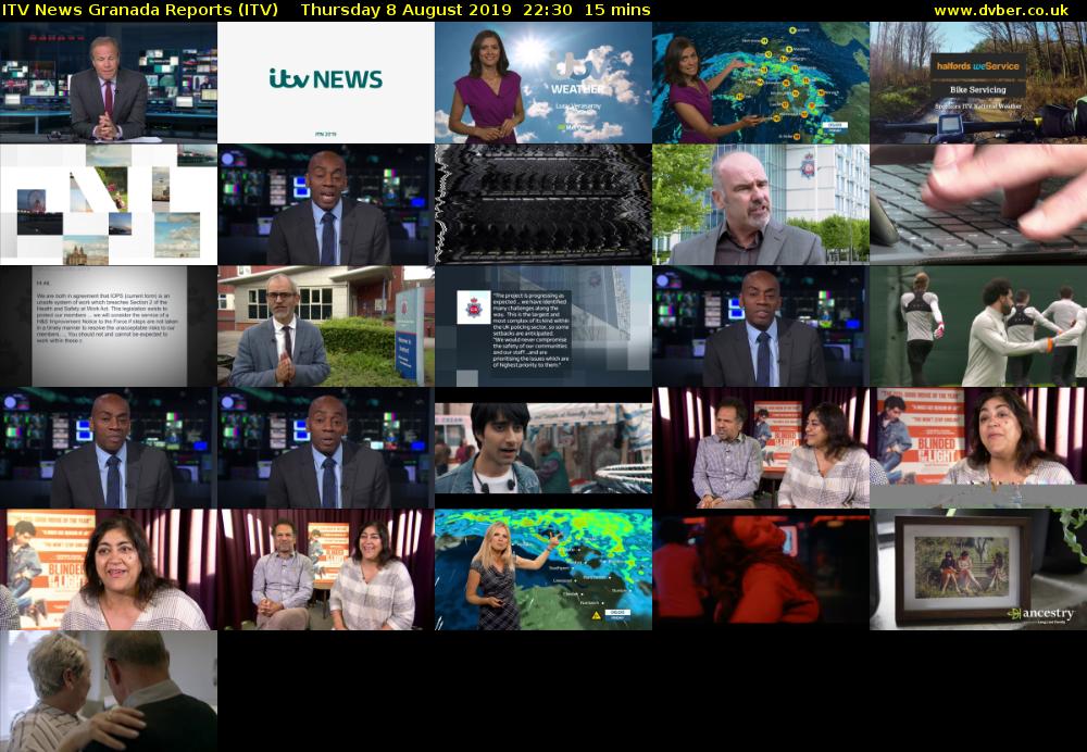 ITV News Granada Reports (ITV HD) - 2019-08-08-2230
