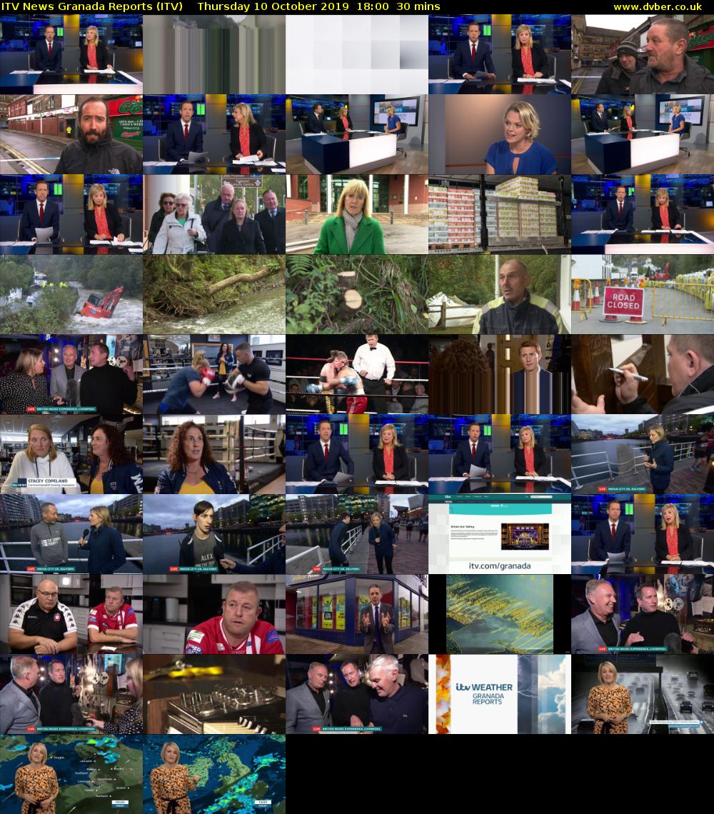 ITV News Granada Reports (ITV HD) - 2019-10-10-1800