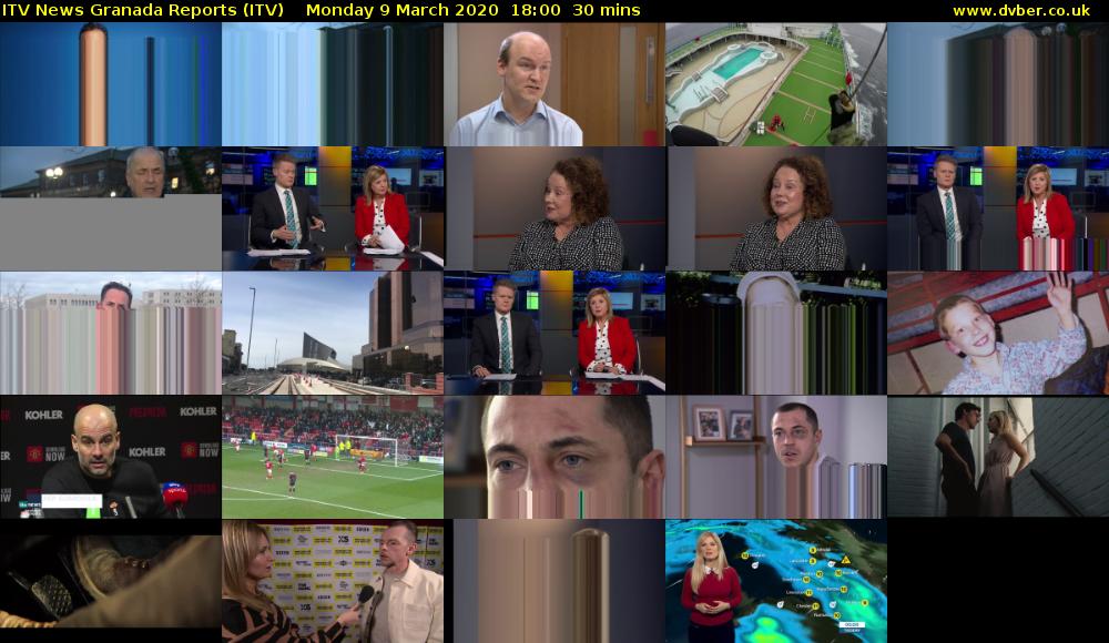 ITV News Granada Reports (ITV HD) - 2020-03-09-1800